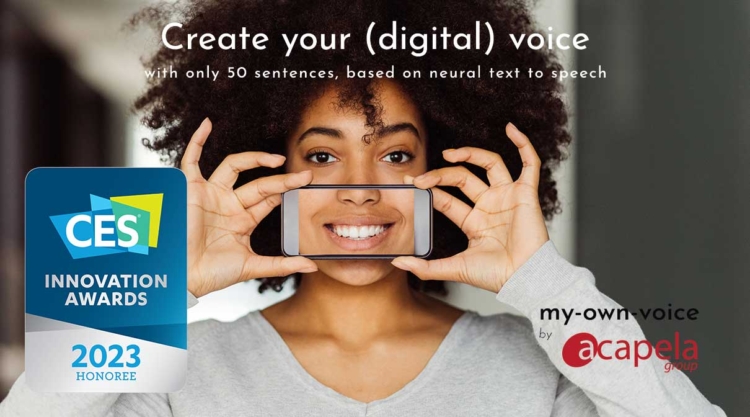 My-Own-Voice: voice banking service | Acapela Group